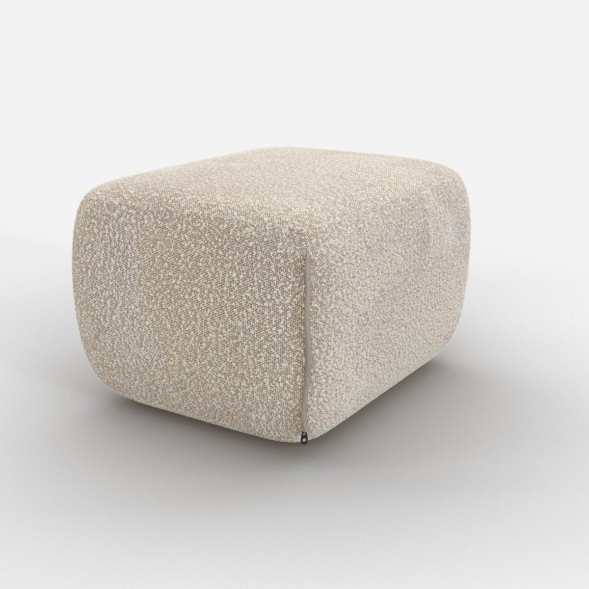Cozy Pouffe | Ecru Boucle | Cozmo