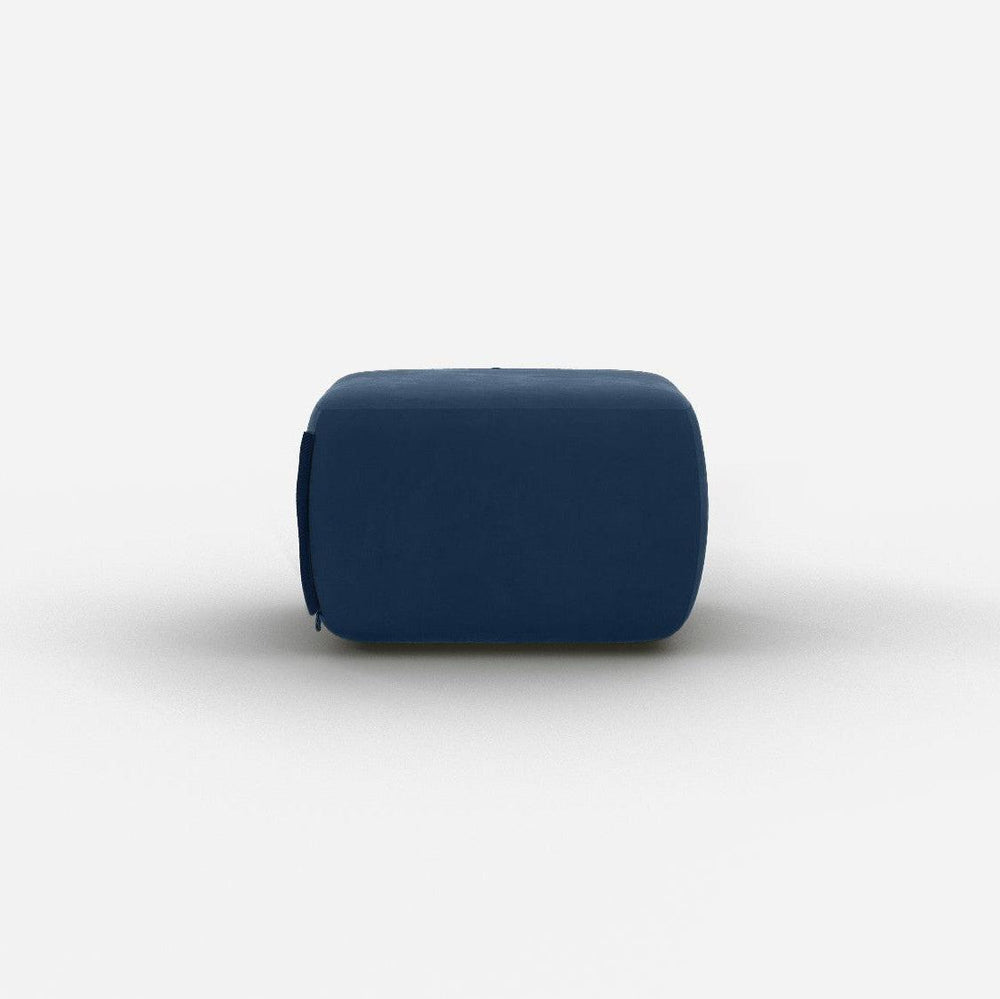 Cozy Pouffe | Midnight Blue Velvet