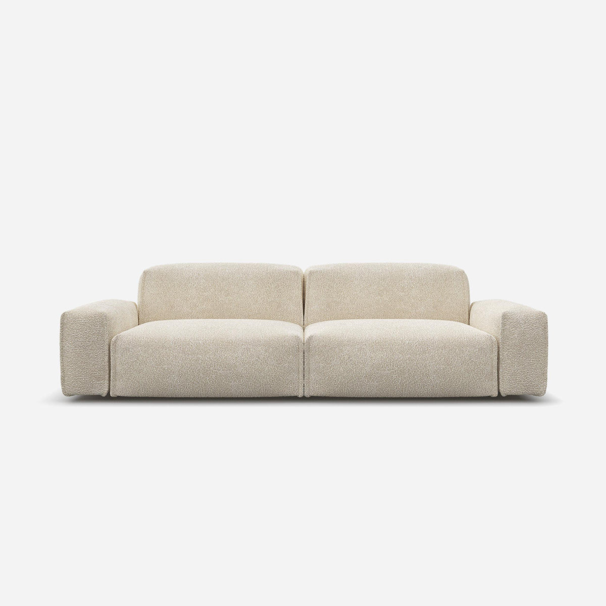 Float 3 Seater Sofa | Ecru Boucle