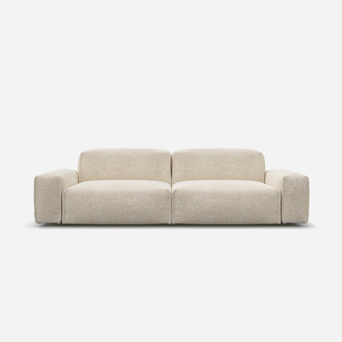 Float 3 Seater Sofa | Ecru Boucle