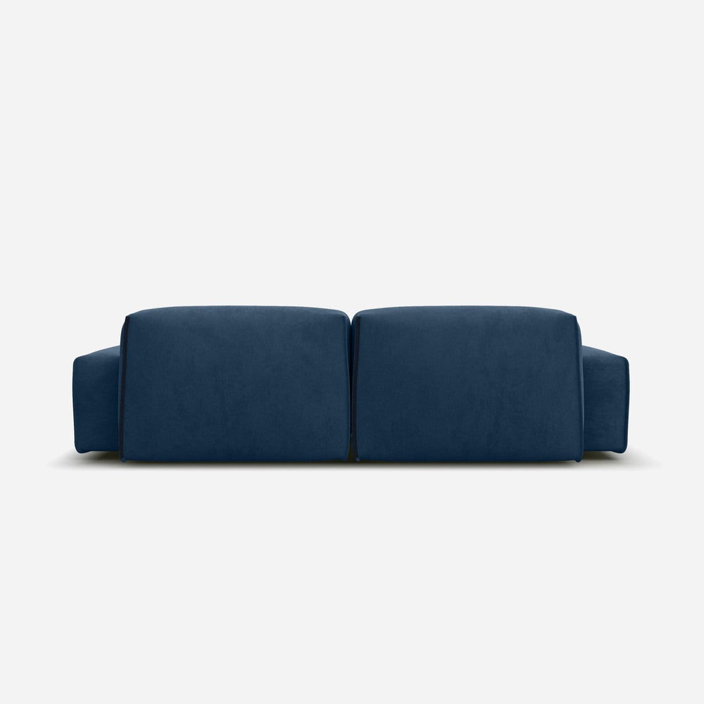 Float 3 Seater Sofa | Midnight Blue Velvet