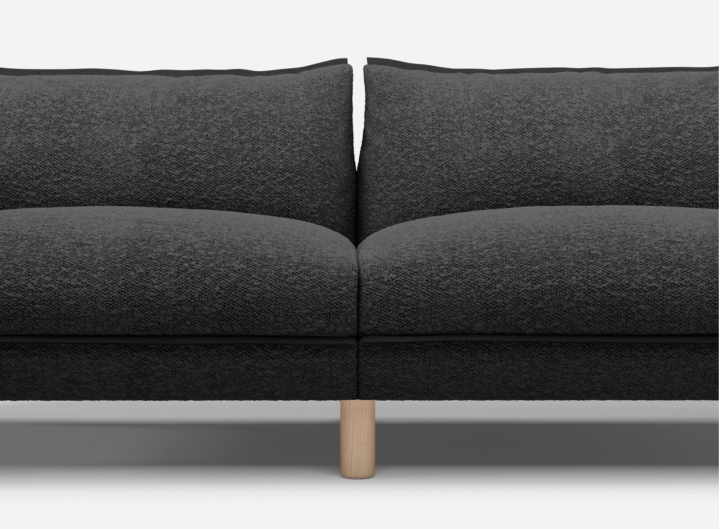 Cozmo 3 Seater Sofa | Boucle Black